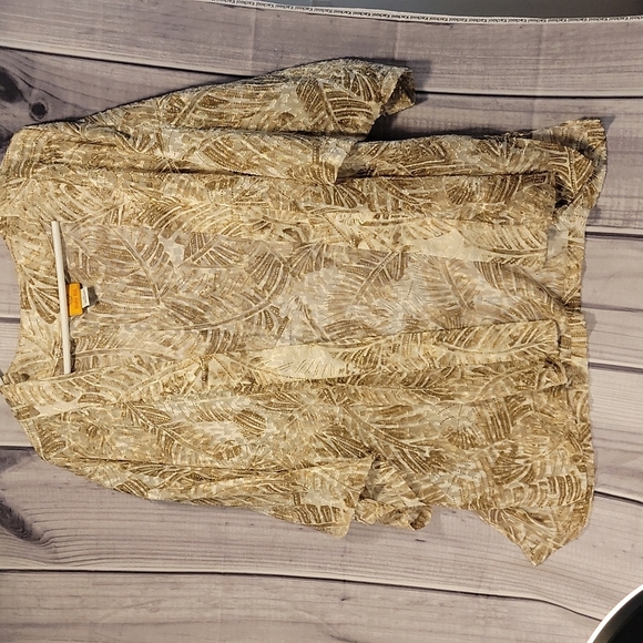 Ruby Rd. | Tops | Kimono Style Sheet Tropical Duster Xl | Poshmark